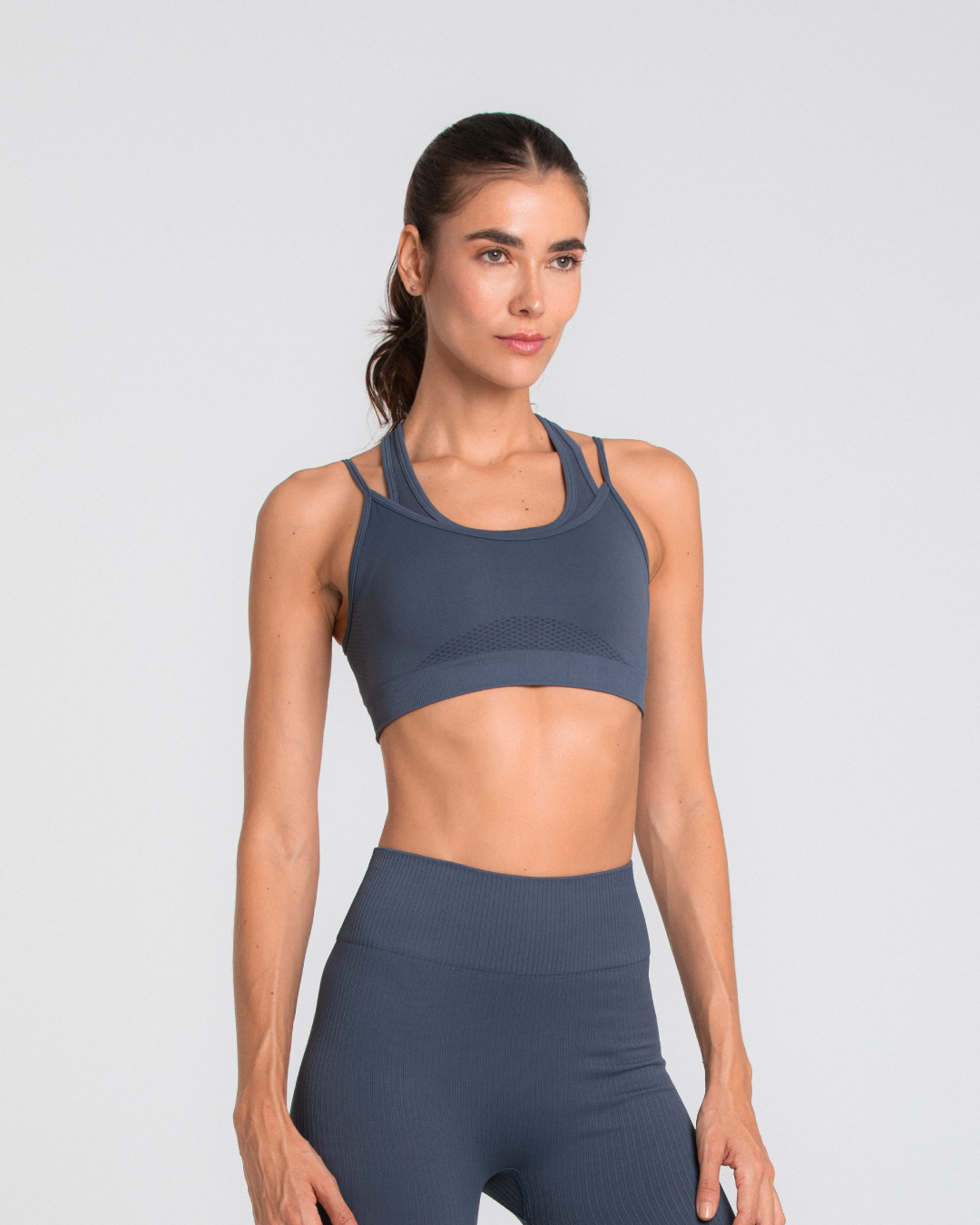 Top Seamless Dash Humo|Sportfitness